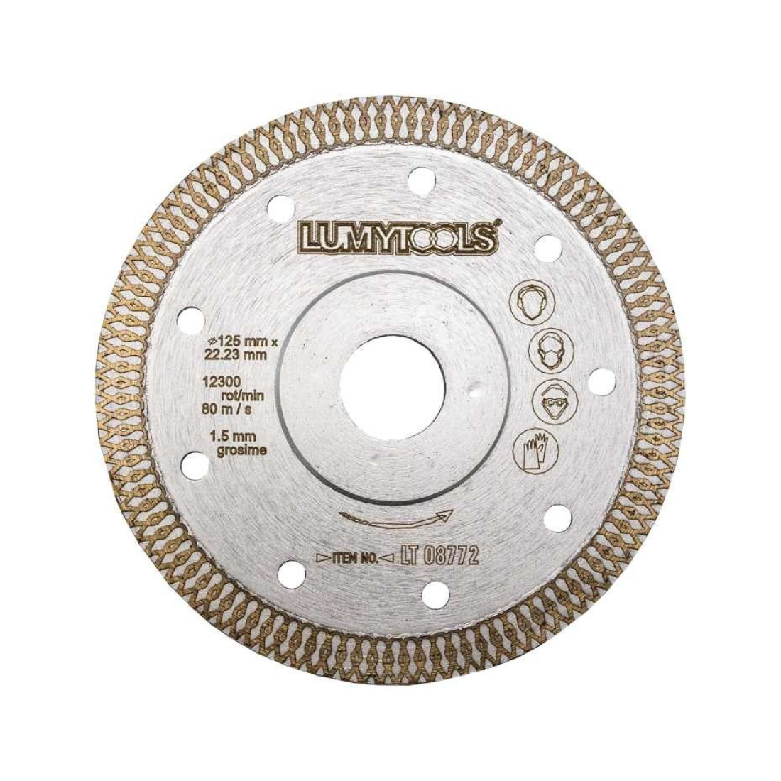 DISC DIAMANTAT PENTRU CERAMICA 125 MM