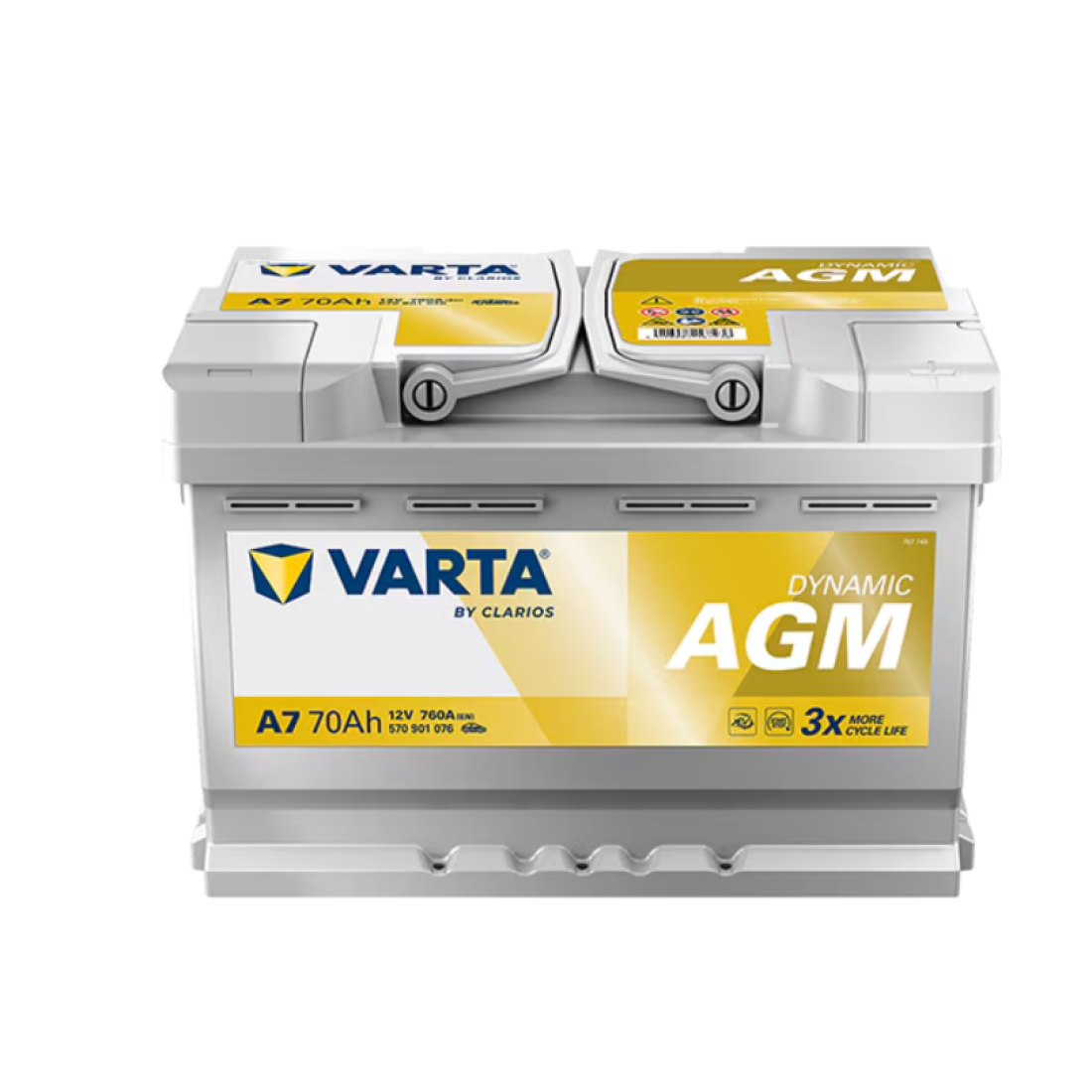 ACUMULATOR VARTA DYNAMIC AGM 12V 70AH