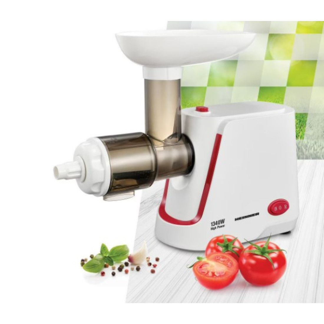 MASINA DE PASAT ROSII HEINNER HMP-1340WH