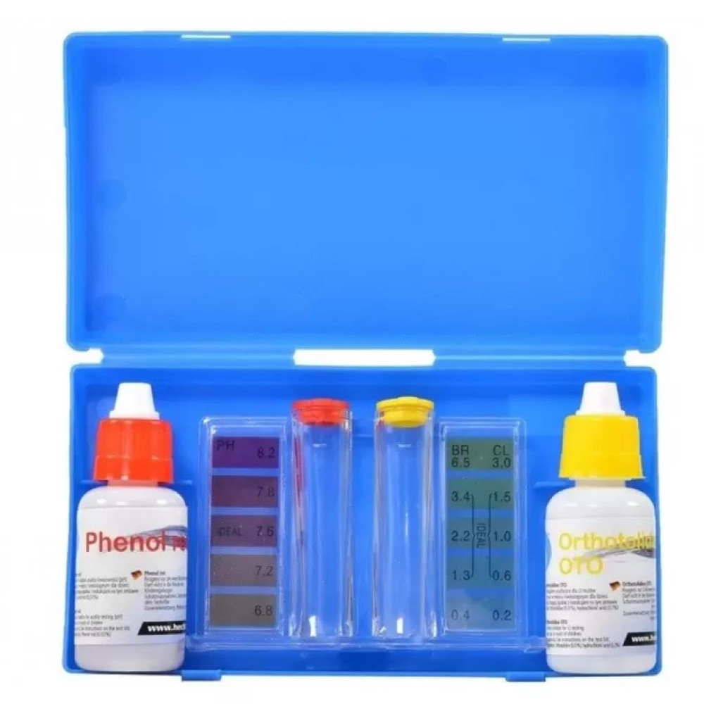 SET TESTER PENTRU PH SI CLOR DIN APA HECHT